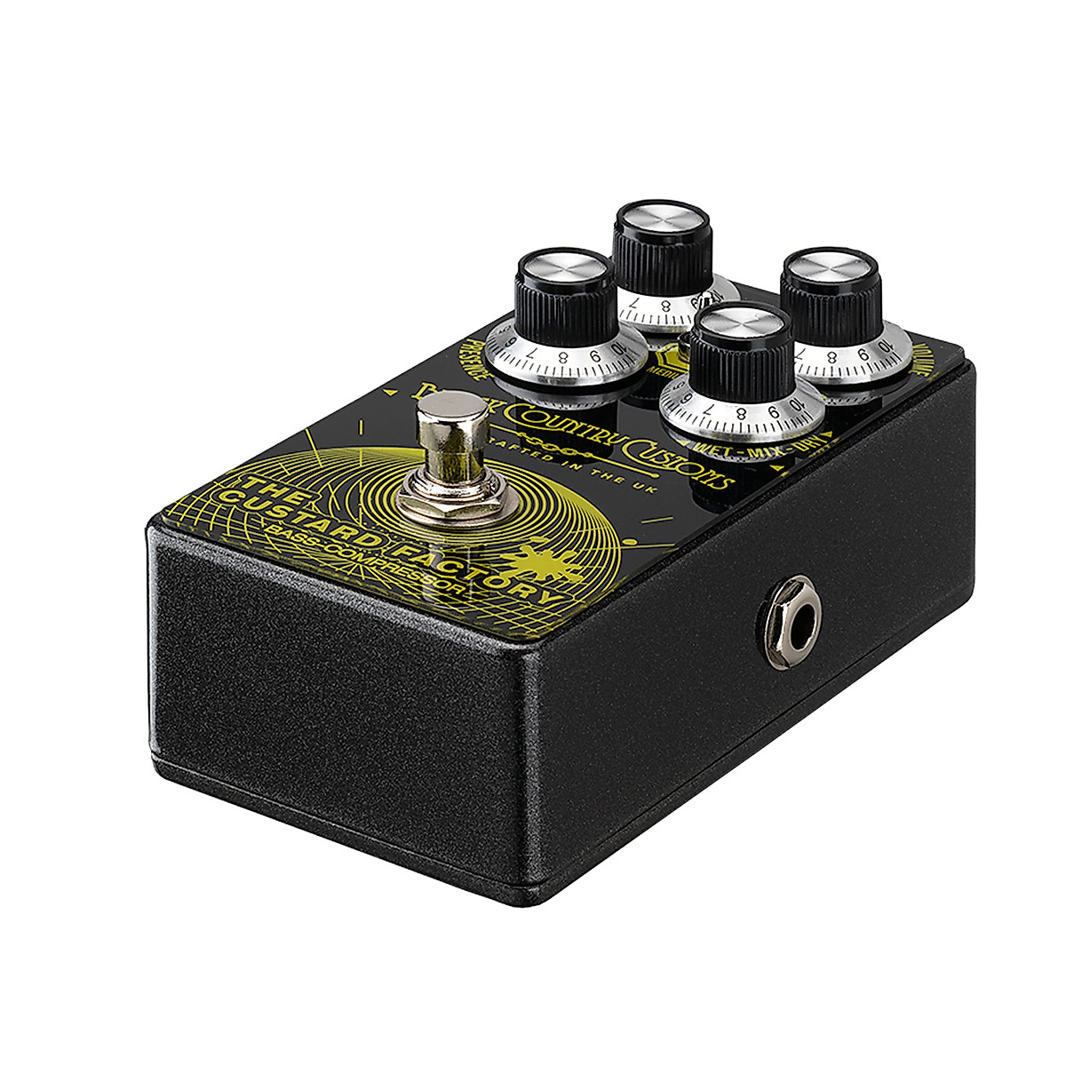 Laney Black Country Customs The Custard Factory Compressor Boutique Bass Effect Pedal, (BCC-TCF)