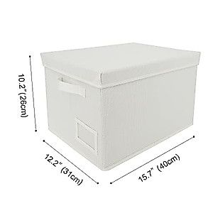 GRANNY SAYS Bundle of 1-Pack Closet Hanging Organizer & 3-Pack Clothing Storage Bins