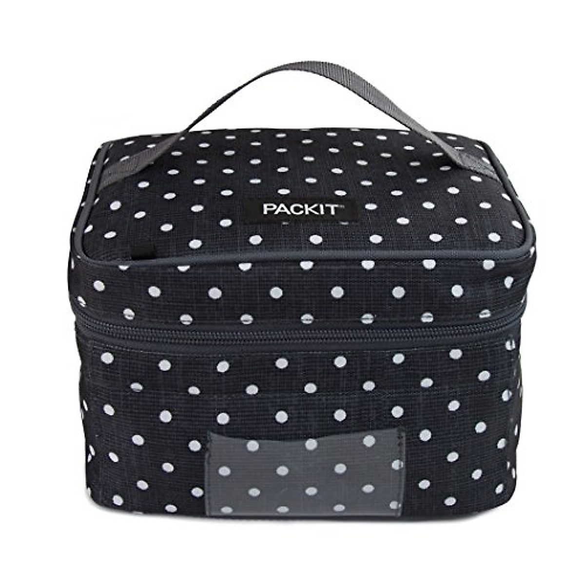 PackIt Freezable Baby Bottle Cooler for Breastmilk and Formula, Polka Dots