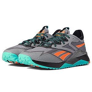 Reebok Women's Nano X2 Tr Adventure Cross Trainer, Pure Grey/Black/Classic Teal, 9