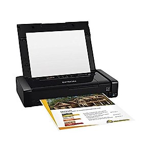 Epson Workforce WF-100 Wireless Color Mobile Printer, Amazon Dash Replenishment Ready