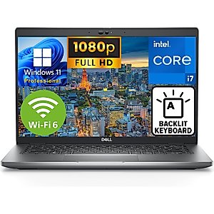 2023 Dell Latitude 5430 14" FHD Business Laptop Computer, 12th Gen Intel 10 Cores i7-1265U up to 4.8GHz, 16GB DDR4 RAM, 512GB PCIe SSD, WiFi 6E, BT 5.2, Backlit Keyboard, Thunderbolt 4, Windows 11 Pro