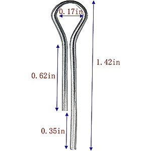 Replacement Simplicity or Snapper Shear Pins FITS 703063, 1668344, 1686806yp 10 Pack
