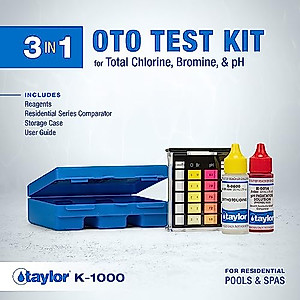 Taylor K-1000 Basic Residential Pool & Spa Test Kit