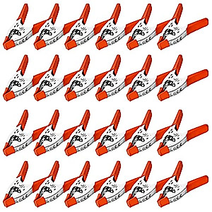 Lot of 24-6" inch Clamp Large Heavy Duty Spring Metal - 2.5 inch Jaw opening