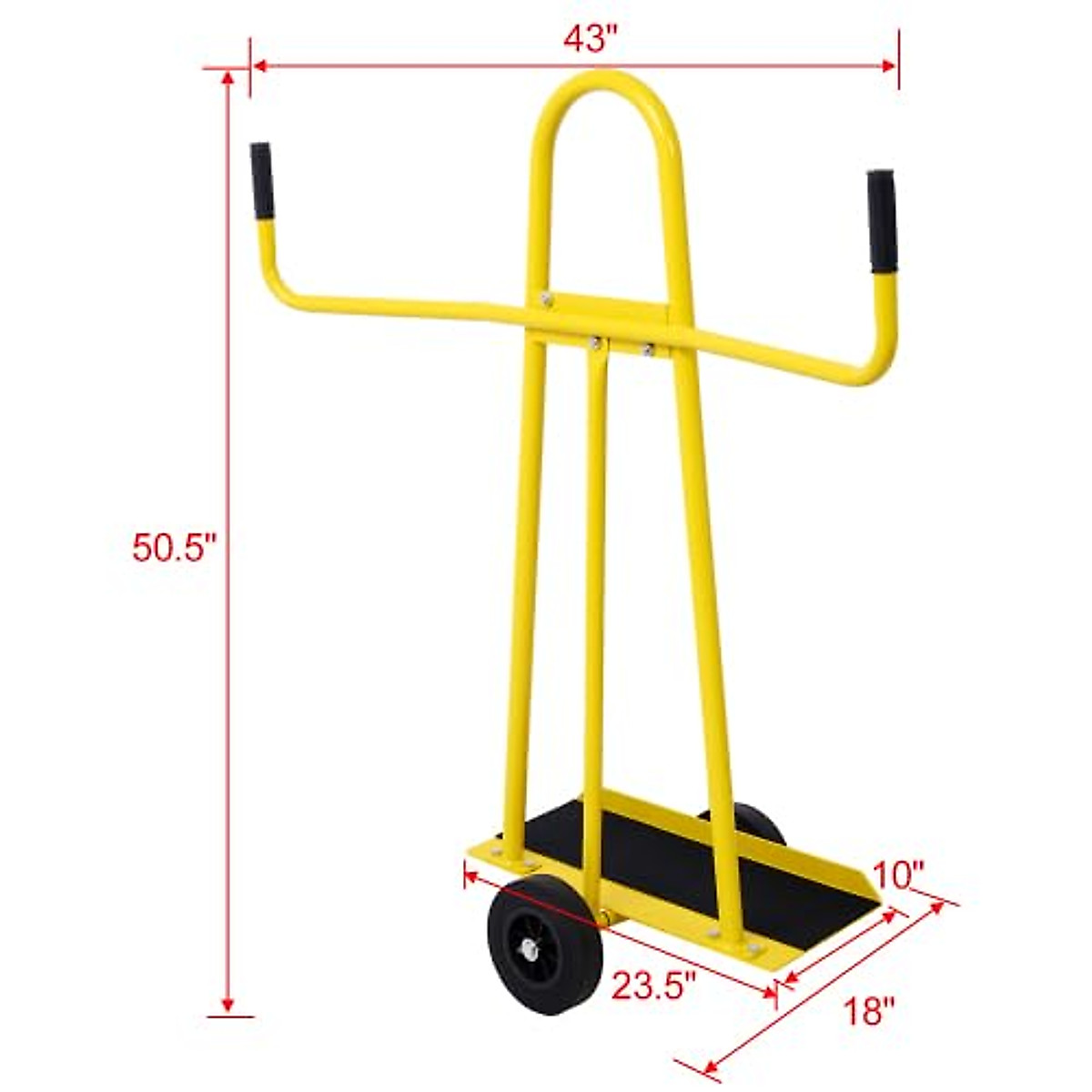 atton Steel Panel CART,Drywall Sheet Cart & Panel Dolly 750lbs Panel Service cart