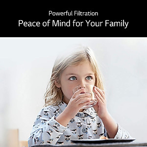 LG LT500P - 6 Month / 500 Gallon Capacity Replacement Refrigerator Water Filter (NSF42 ADQ72910911 , White