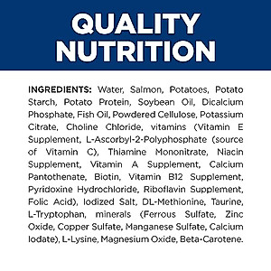 Hill's Prescription Diet d/d Skin/Food Sensitivities Salmon Formula Canned Dog Food, Veterinary Diet, 13 oz., 12-Pack Wet Food