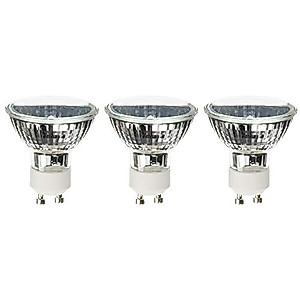Anyray 3-Pack Replacement for GU10 120v 35W MR-16 Q35MR16 35 Watts JDR C Halogen Bulb Lamp