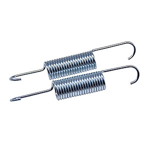 Yoogu 4-5/8inch (Pack of 2) Furniture Recliner Sofa Chair Mechanism Tension Springs Replacement Silver