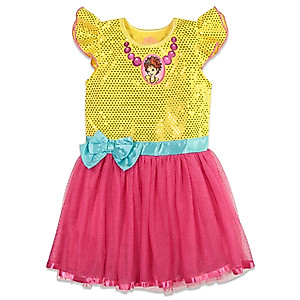 Disney Fancy Nancy Toddler Girls Dress Leggings and Headband 3 Piece Set 3T