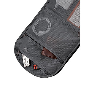 Db Journey Ramverk Backpack - Travel Backpack with Laptop Compartment for School, Work, and Gym, Lightweight, Roller Bag Hook Up System, Certified B Corp, 21L - Black Out