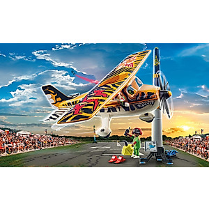 Playmobil Air Stunt Show Tiger Propeller Plane