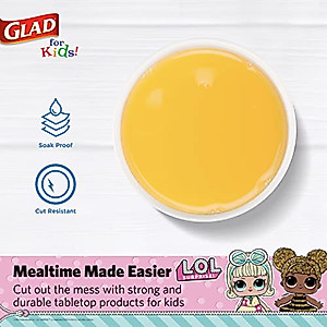Glad for Kids LOL 80s Style Paper Cups | LOL Surprise Cups, Kids Drinking Cups | LOL 80s Style Soak Proof Paper Cups for Everyday Use | 9 oz Paper Cups 30 Ct