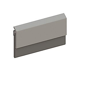 Hager 750s 48" DBA - Dark Bronze Anodized Aluminum Neoprene Door Bottom Sweep