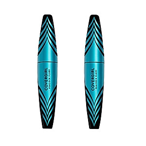 Pack of 2 CoverGirl Peacock Flare Mascara, Intense Black 7902