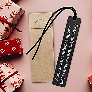 Inspirational Bookmarks (Double-Sided Engraving), Thank You Gifts for Coworkers, Men, Reminder Gifts for Women, Book Lover, Friends, Gift for Bookworm, Colleague, Her, Him-Ydbook5