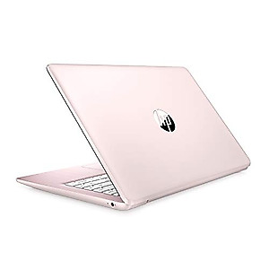 2021 Newest HP 14 inch HD Laptop Computer, Intel Celeron N4000 up to 2.6 GHz, 4GB DDR4, 64GB eMMC Storage, WiFi , Webcam, HDMI, Bluetooth, 1 Year Microsoft 365,Windows 10 S, Rose Pink + Hubxcel Cables