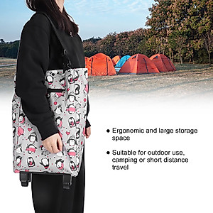 EASTALOLO Household Shopping Cart Foldable Grocery Trolley for Elderly Outdoors