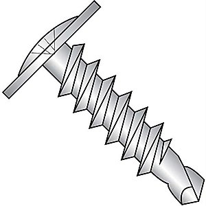 Shorpioen 100-Pack #8-18 x 3/4 Phillips Modified Truss Head Self Drilling Screw Full Thread Zinc and Bake BC-0812KPM