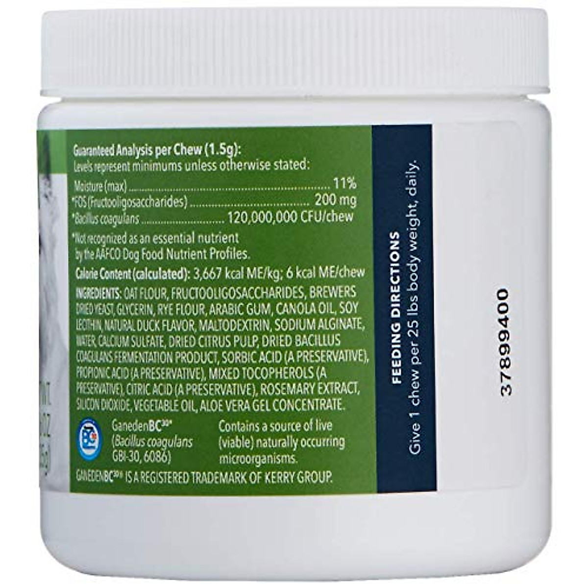 Amazon Brand - Wag Probiotic Supplement Chews for Dogs (90 count)