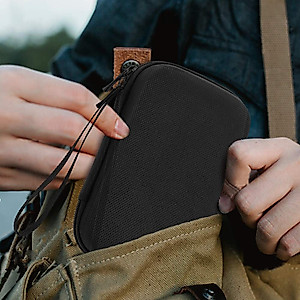 MoKo 80 Game Card Storage Holder Cartridges Card Organizer Shockproof Water Resistant Card Holder Anti-Scratch Carrying Storage Box Compatible with Nintendo Switch and PS Vita Game Card - Black