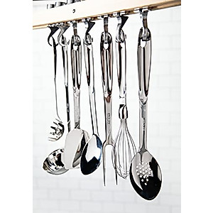 All-Clad T198 Stainless Steel Flexible Slotted Turner, Silver -