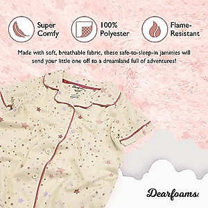 Dearfoams womens 2 Piece Pajama Set, Celestial Mom, Medium US