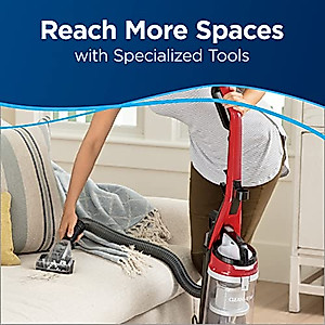 CleanView Bagless Vacuum, Powerful Multi Cyclonic System, Large Capacity Dirt Tank, Specialized Pet Tools, Easy Empty