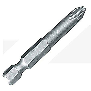 Drill America INS2PR-2 Phillips Reduced Shank Power Bit (PR2-2), 2, 1 Count (Pack of 1)