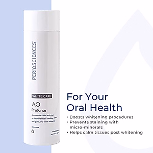 PerioSciences AO ProRinse White Care Whitening Mouthwash with Antioxidants 300ml