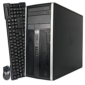 HP 6000 PRO Business High Performance Tower Desktop Computer PC (Intel C2D E8400 3.0G,8G RAM DDR3,1TB HDD,DVD-ROM,Windows 10 Professional)(Renewed)