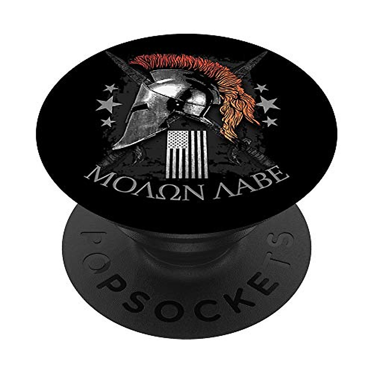 Epic USA Molon Labe Come and Take Them Spartan 2nd Amendment PopSockets Swappable PopGrip