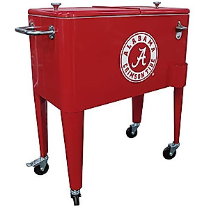 Leigh Country TX 93788 Alabama Crimson Tide 60 Qt Rolling Cooler