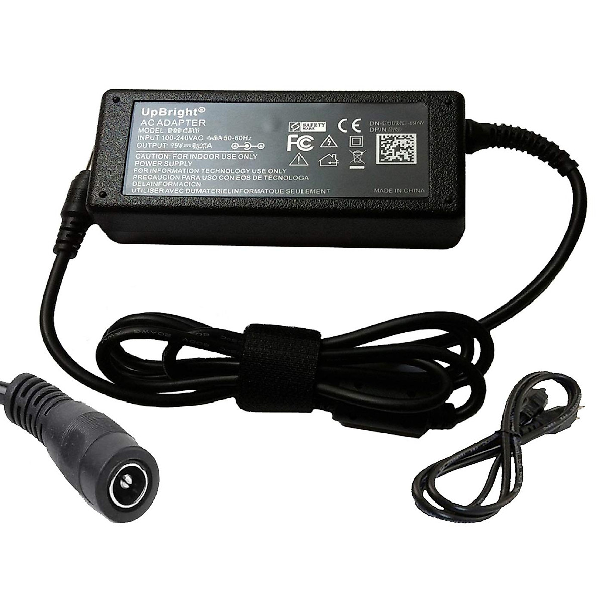 UpBright AC/DC Adapter Compatible with in Seat Solutions LLC in Seat No # 15060 Model SWG1382900H 13.8V - 15V 2.9A 3A 13.8VDC 2900mA DC13.8V 13.8VAC 13.8 V Class 2 Power Supply Cord Charger Mains PSU