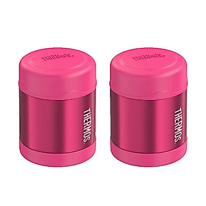 Thermos Funtainer Vacuum Insulated S/S 10 oz Food Jar Pink - 2PK Bundle