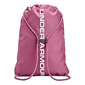 Under Armour Unisex-Adult Ozsee Sackpack , (669) Pace Pink / / White , One Size Fits All