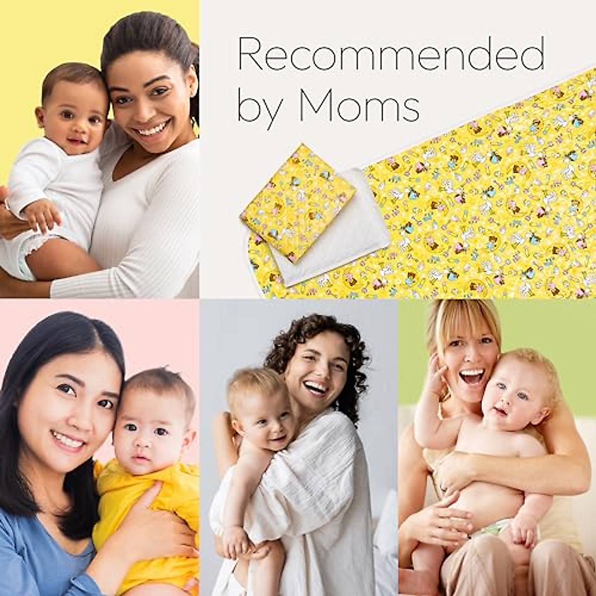 Portable Changing Pad - Large 31,5 x 25,5" Foldable Baby Changing Mat - Waterproof Wipable Travel Liners for Newborn Infant Todlers Kids - Change Diaper On The Go with Nappy Changer Mats