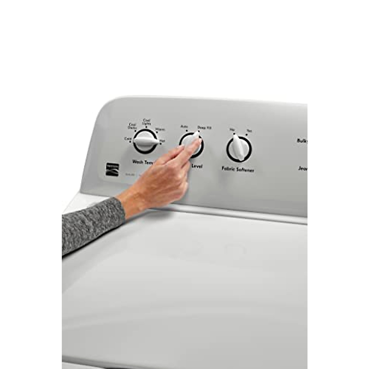Kenmore 20362 Triple Action Agitator Top-Load Washer, 3.8 cu. ft, White