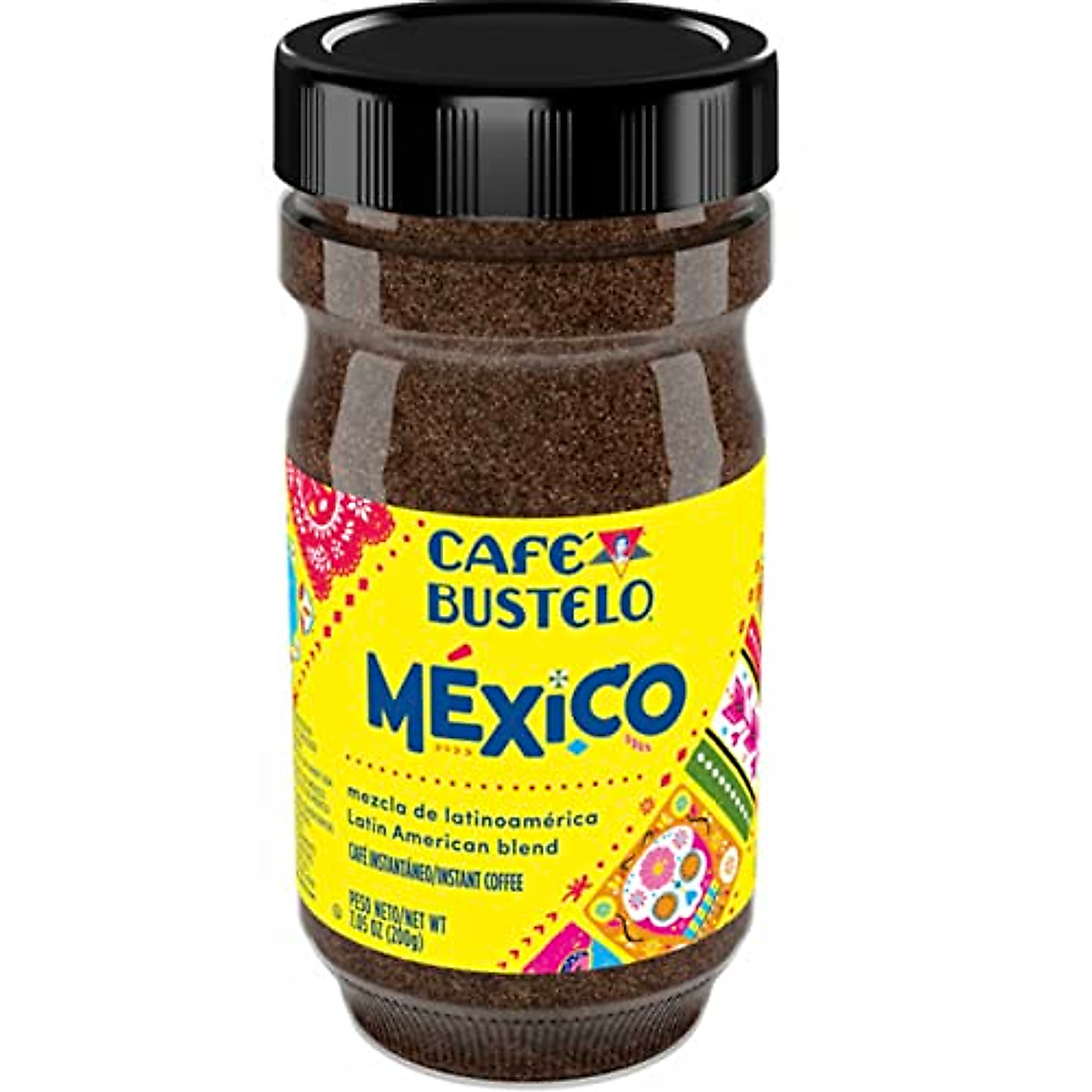 Cafe Bustelo Mexican Instant Coffee, 7.05 Oz (New Pack of 2)