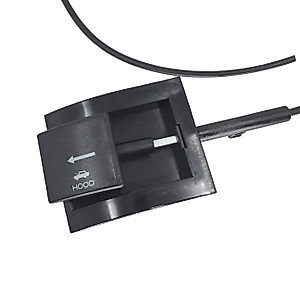 Partsflow Hood Release Cable for 1992-1997 Ford F-150 F-250 F-350 Lobo Bronco F53 F59 F2tz16916a, 912-042