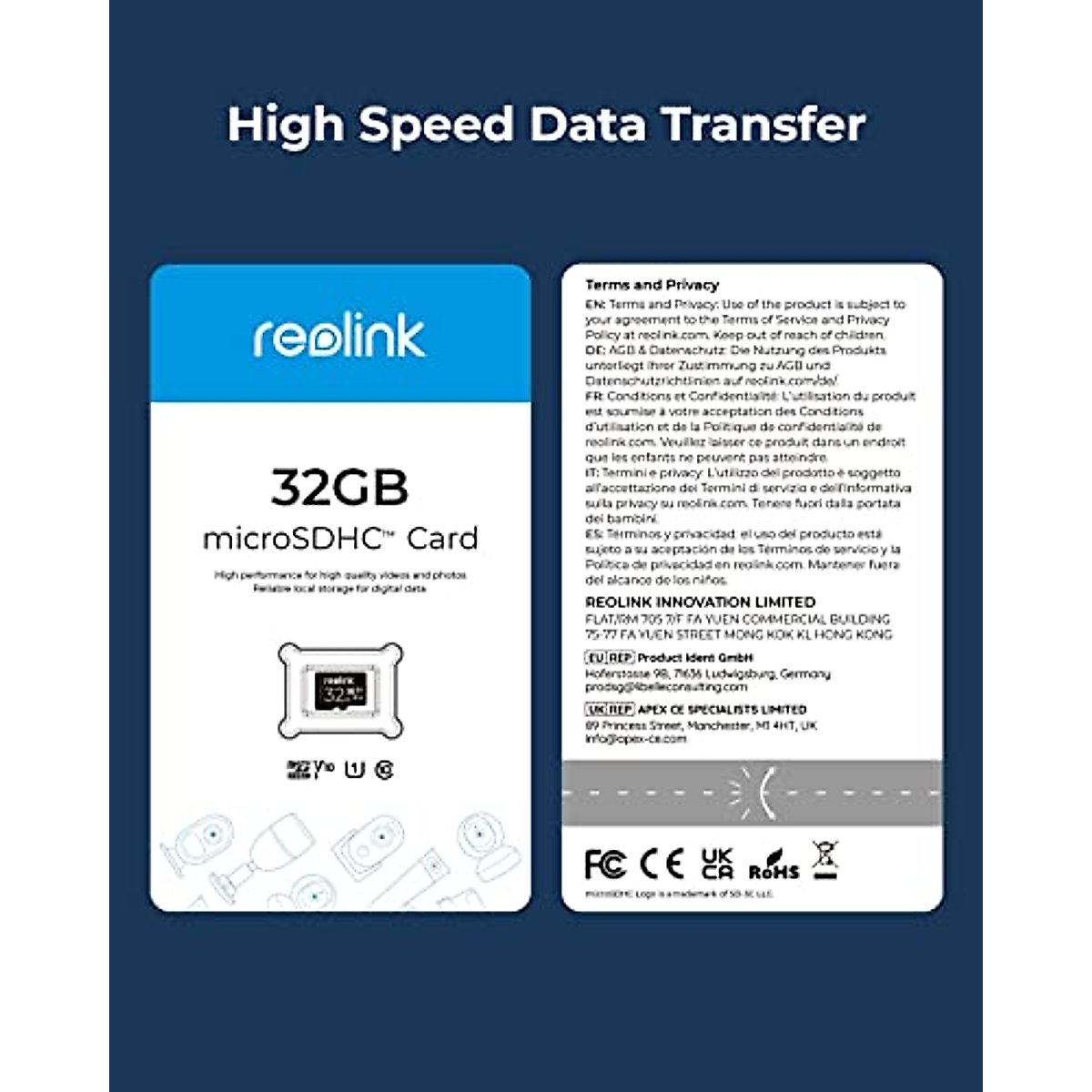 REOLINK E1 Pro 4MP Indoor WiFi Camera Bundle with 32GB Micro SD Card, 2.4/5 GHz Wi-Fi, Two Way Talk, Motion Tracking, Motion Detection for Baby and Pet Monitor