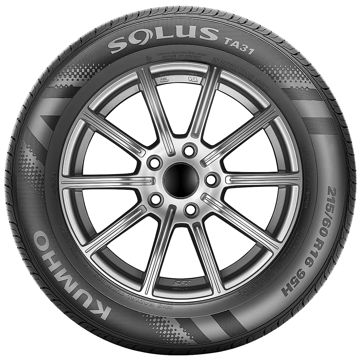 Kumho Solus TA31 All-Season Tire - 235/55R16 98V