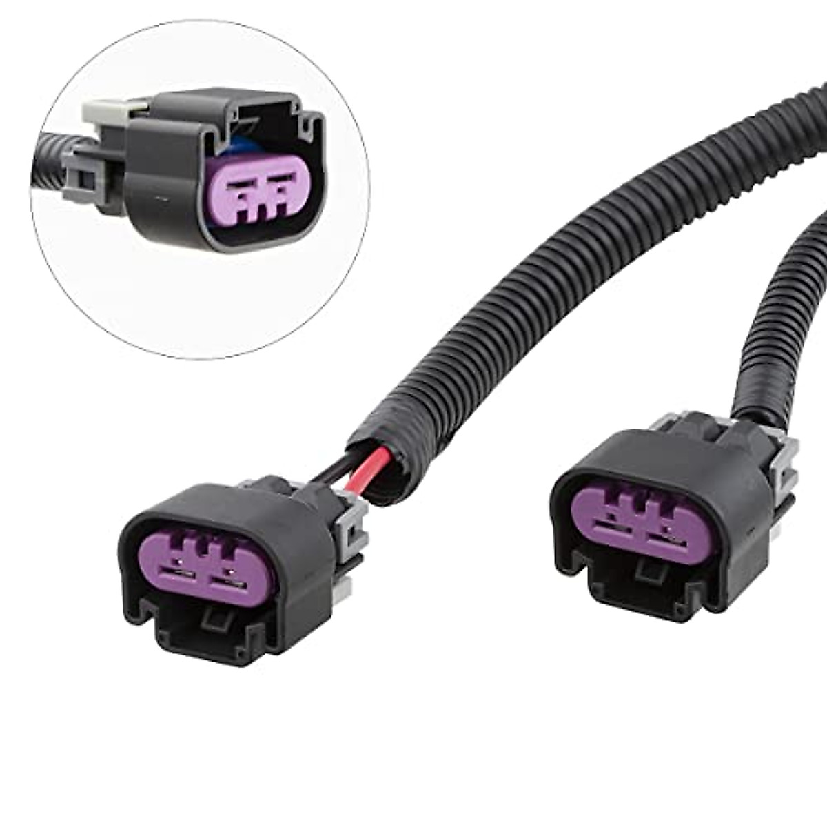 Dual Electric Fan Upgrade Wiring Harness Fits GM 1999– 2006 Truck SUV Replace 7L5533A226T Control Cooling Fan Wire Harness Kit