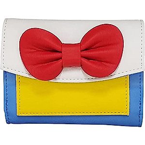 Loungefly Disney Snow White Cosplay Bow Zip-Around Wallet Snow White One Size