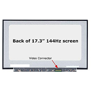 SCREENARAMA New Screen Replacement for MSI GF75 10SCXR, 144Hz, FHD 1920x1080, Matte, LCD LED Display with Tools