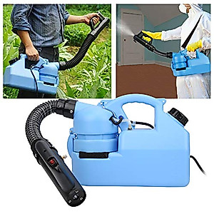 Electric Fogger Sprayer, 850W Portable Adjustable Spray Volume Haneheld Fogger Sprayer, High Efficiency 8L for Garden Communities(Pisa Leaning Tower Type)
