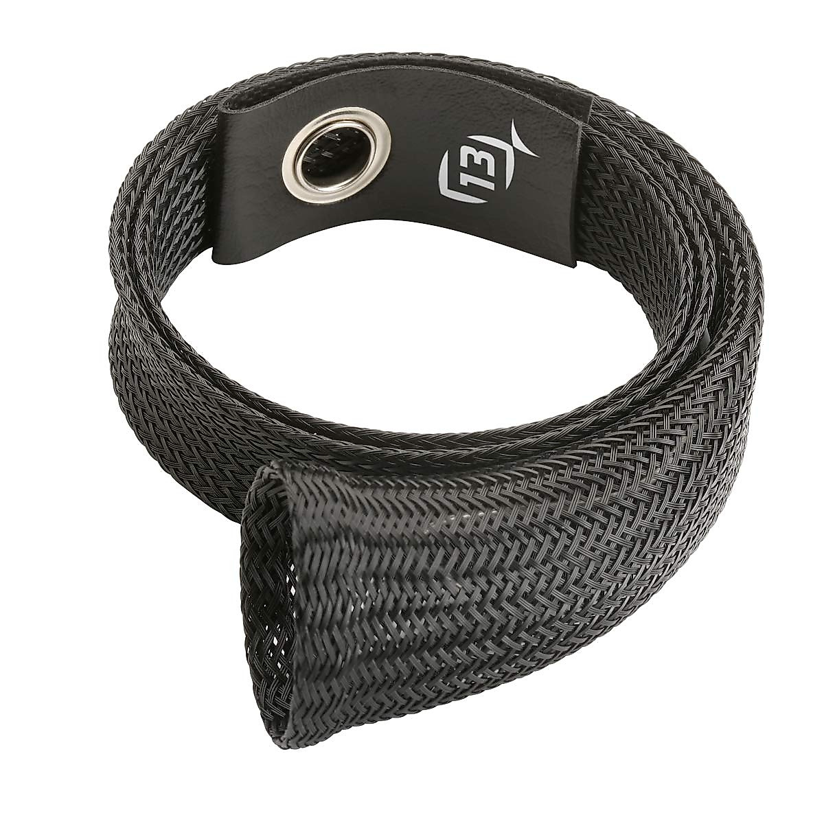 13 FISHING - Ice Rod Sleeve - Black w/ leather tip for rods up to 38" - 13SLEEVE-38