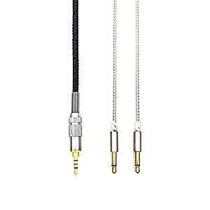 Sukira Compatible with Denon AH-D7200, AH-D7100, AH-D600 Headphone, Compatible with Meze 99 2.5mm Trrs Balanced Male, HiFi Cable Compatible with Astell & Kern AK240 AK380 AK320 onkyo DP-X1 FIIO X5III