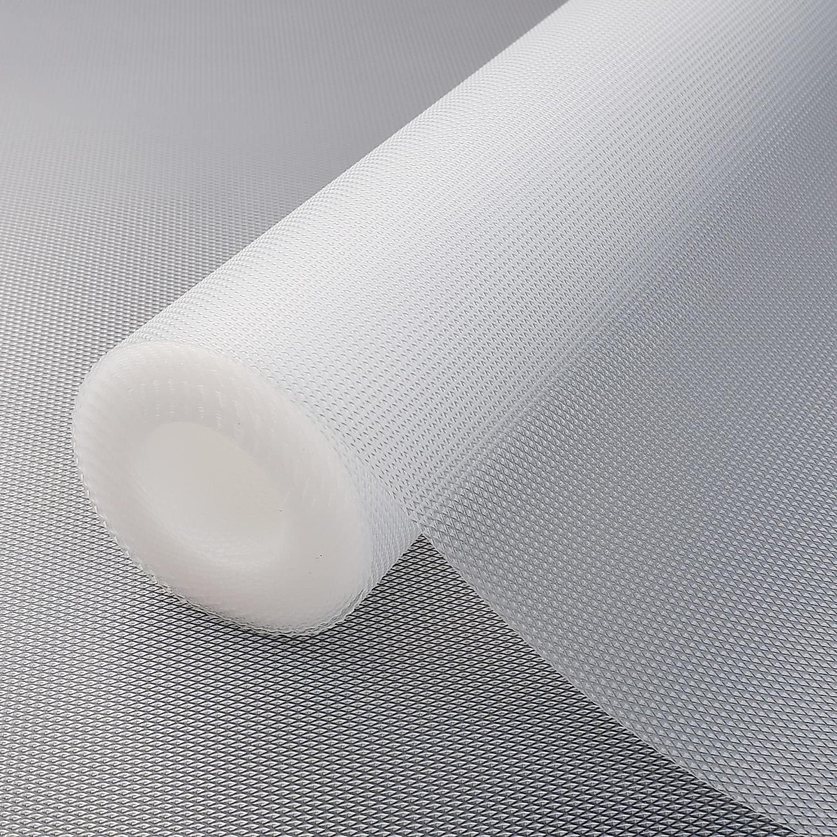 Shelf Liner, EVA Non Adhesive Cabinet Liners 23.6Inch x 19.6FT (23.6x240Inch), Non Slip Drawer Liner, Washable Cupboard Liner Refrigerator Mats for Kitchen Cabinet, Pantry, Shelves, Bookshlef, Dresser